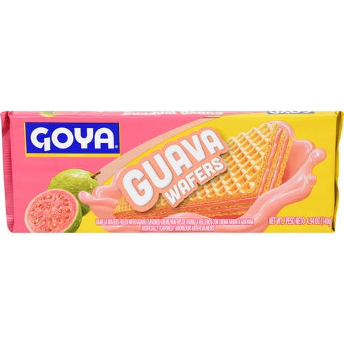 GOYA Guava Wafers Cookies 4.94 oz - Delicious Sweet Snack - Walmart.com