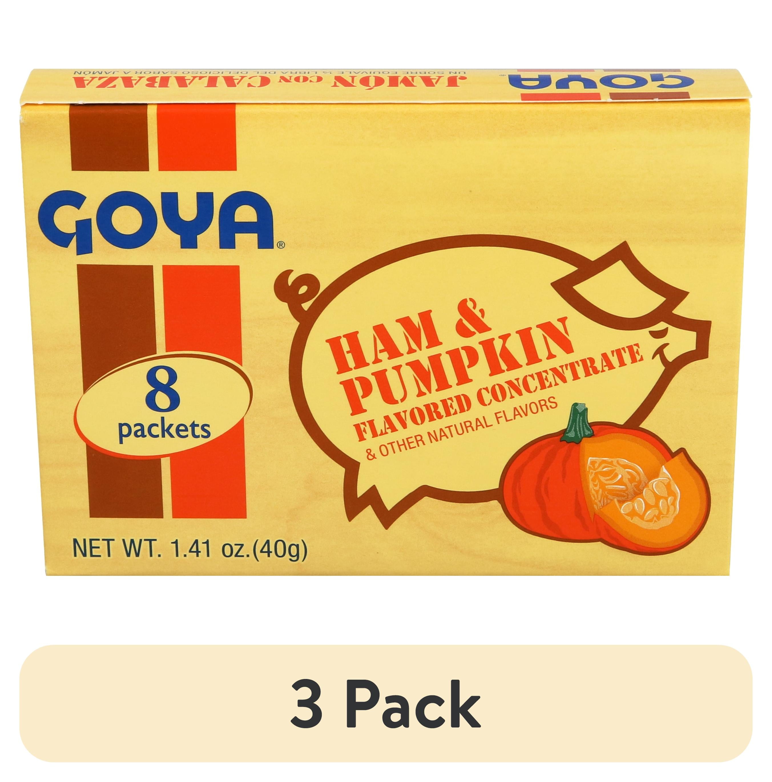 (3 pack) GOYA Ham Pumpkin Flavored Bouillon, 1.41 oz - Walmart.com