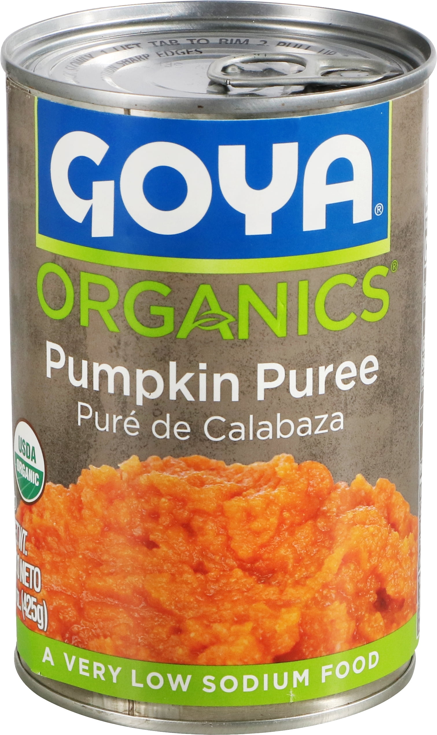 GOYA Organics Pumpkin Puree 15 oz - Pure Food, Sugar Free - Walmart.com
