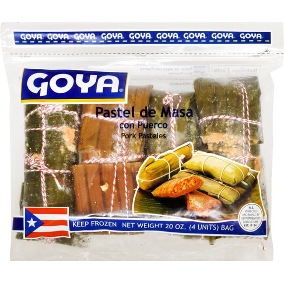 GOYA Pork Pasteles, 20 oz, 4 Count (Frozen) - Walmart.com