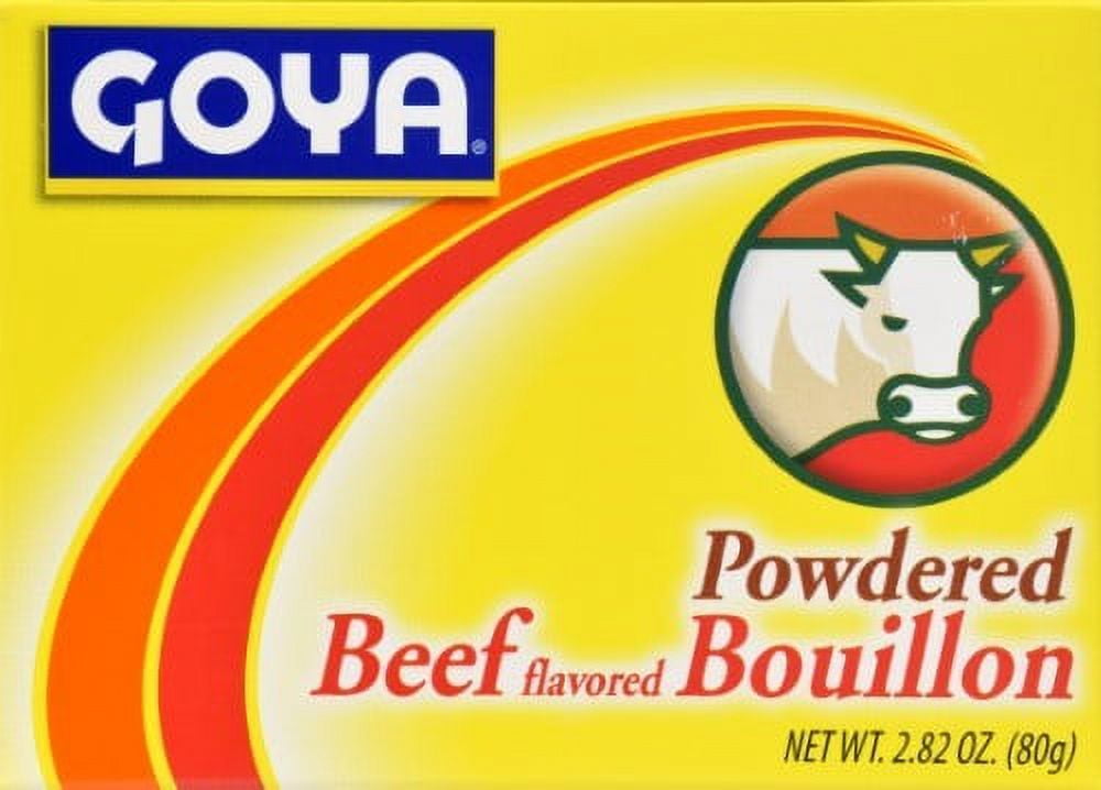 GOYA Powdered Beef Bouillon 2.82 Oz - Broth Base Cubitos - Walmart.com