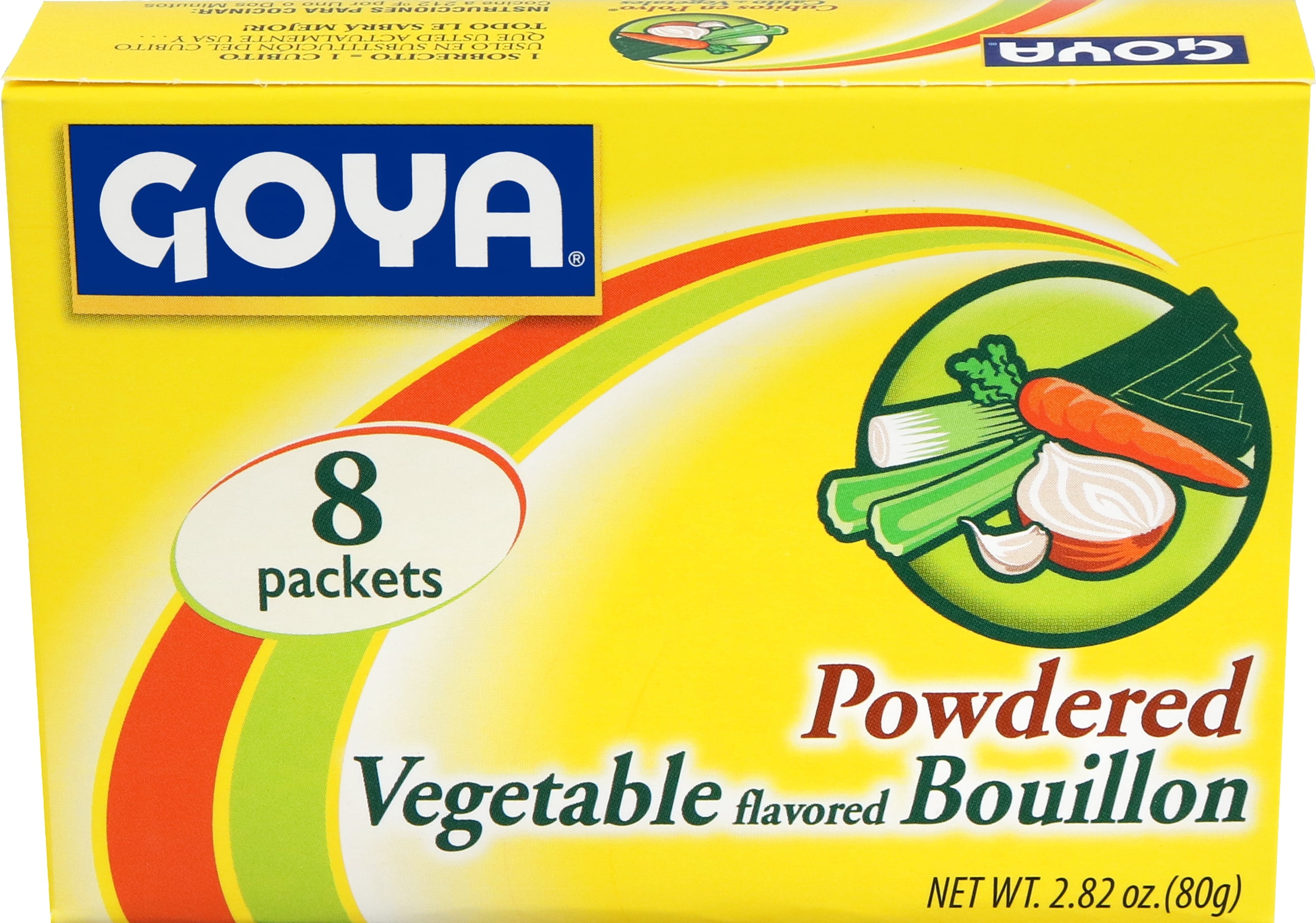 GOYA Powdered Vegetable Bouillon, 2.82 oz - Walmart.com