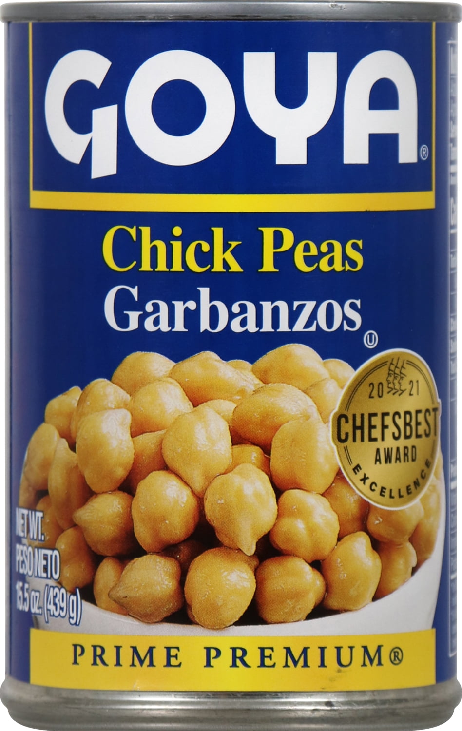 GOYA Premium Chick Peas, 15.5 oz - Walmart.com