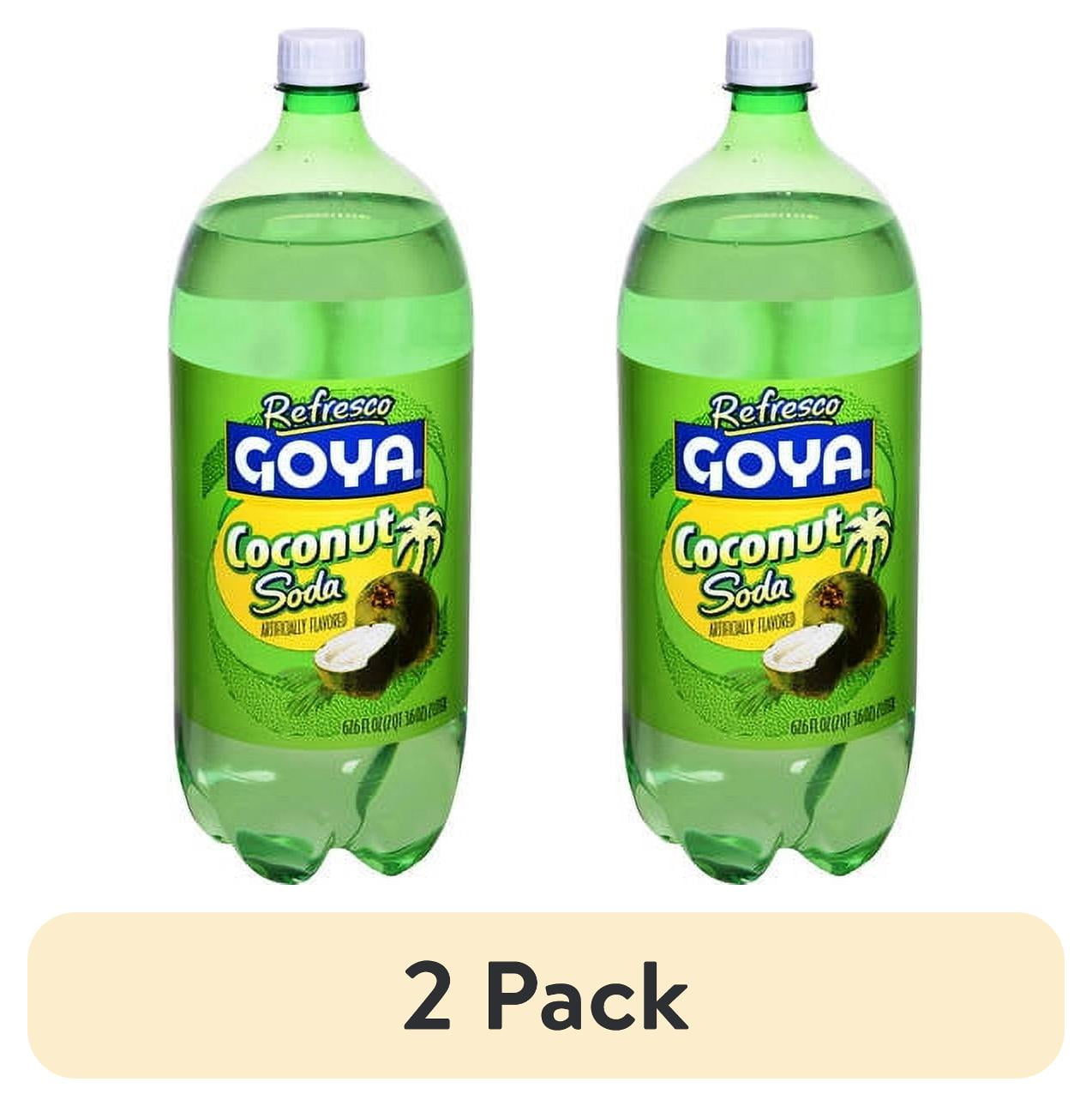 (2 pack) GOYA Refresco Coconut Soda 67.6 fl oz - Walmart.com
