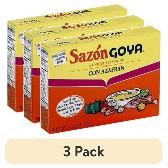 Sazon Goya Con Azafran
