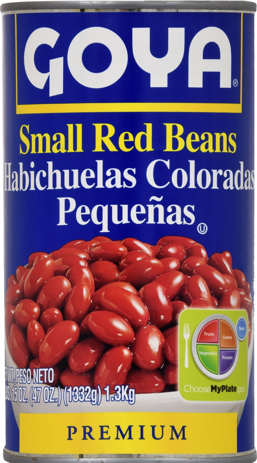 GOYA Small Red Beans, 46 oz - Walmart.com