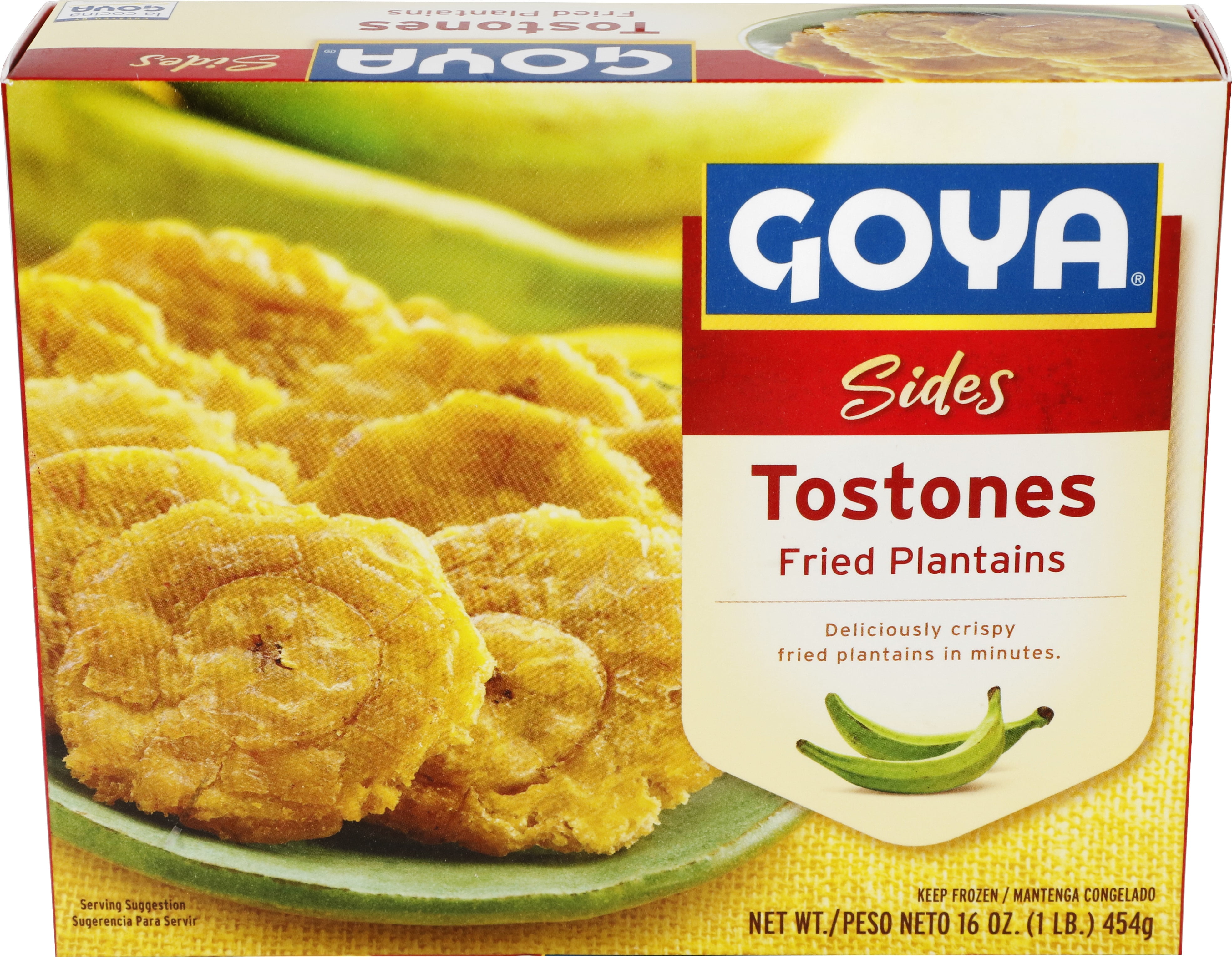 GOYA Frozen Tostones Fried Plantains, 16 oz - Walmart.com