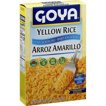 Goya Instant Spanish Style Yellow Rice, Flavorful Side Dish, 7 oz ...