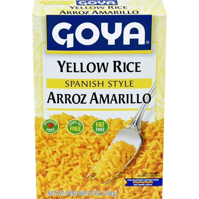 GOYA Yellow Rice Spanish Style 7 Oz (Pack of 2) - Walmart.com