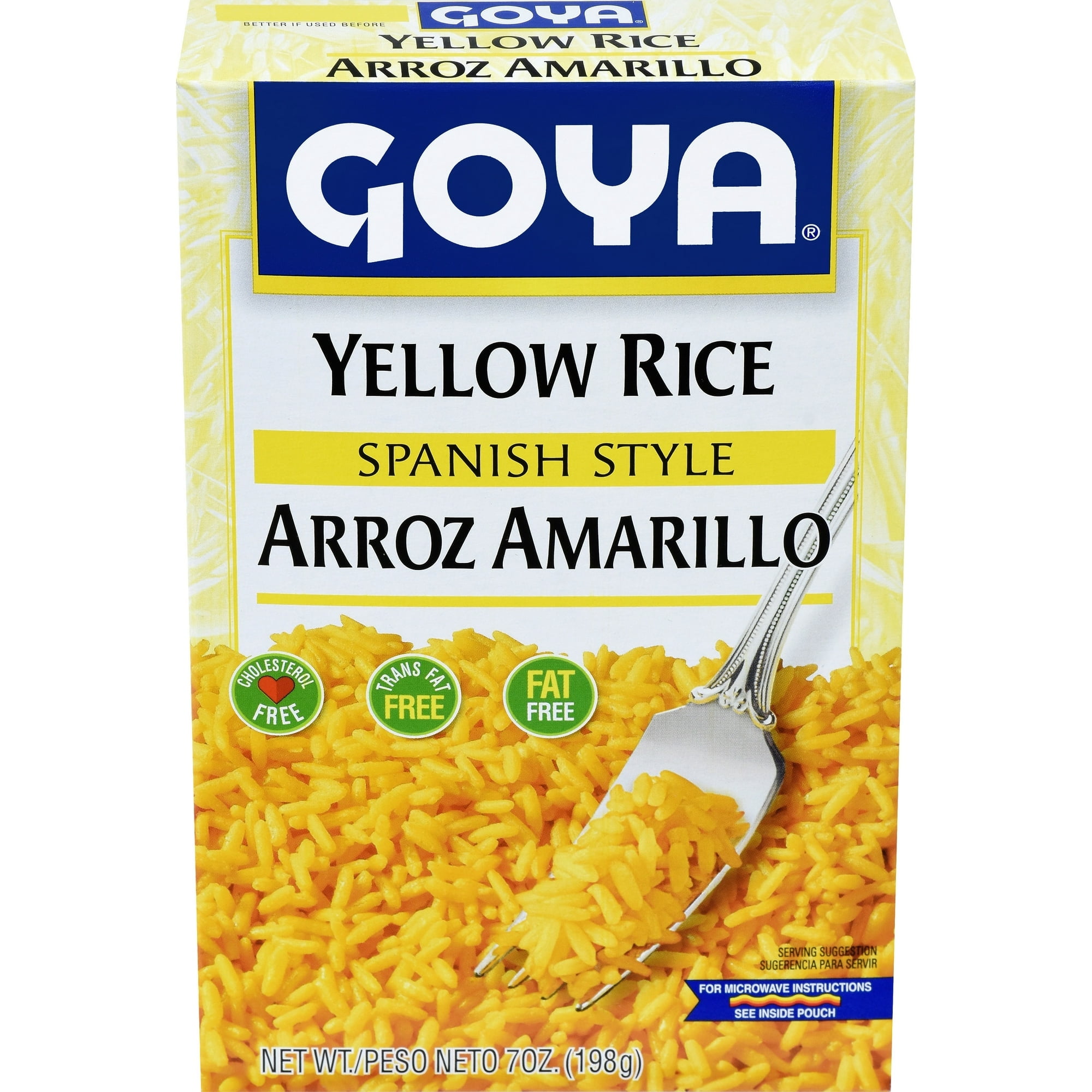 GOYA Yellow Rice Spanish Style 7 Oz (Pack of 6) - Walmart.com