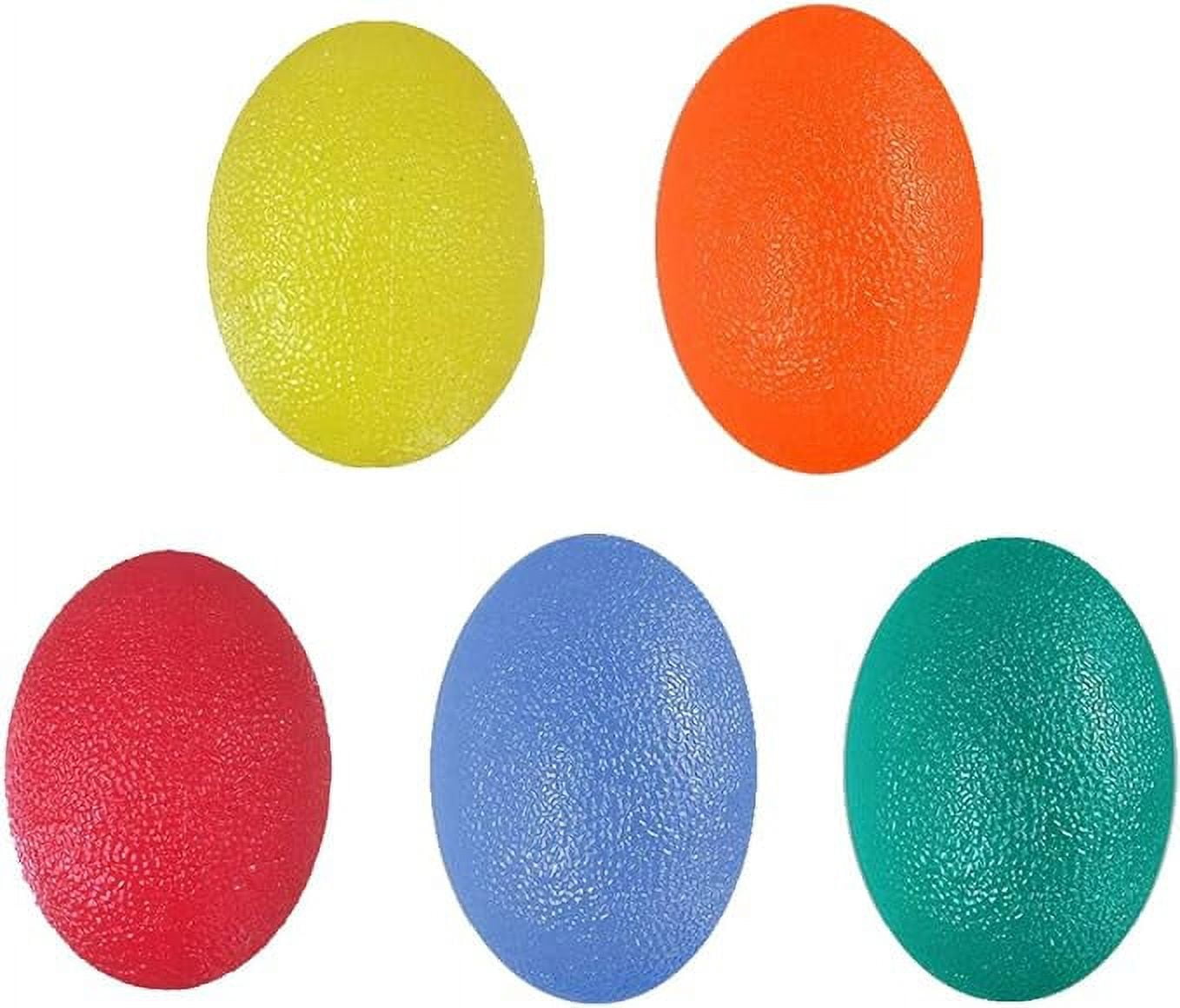 GOZATO 5-Pack Hand Exercise Balls - Physical & Occupational Therapy Kit ...
