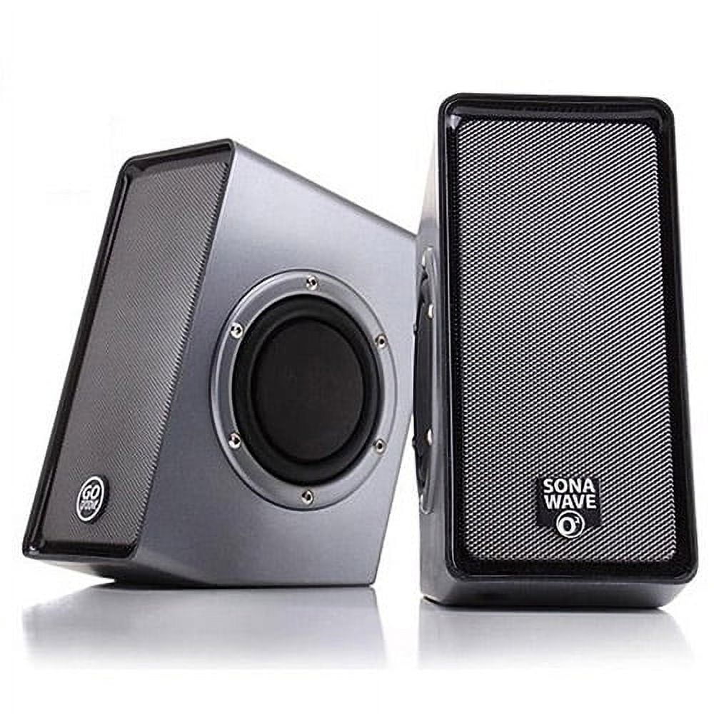 GOgroove SonaVERSE O2 Computer Speaker System with Universal USB Power ...