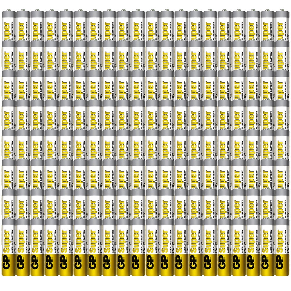 GP 27A - 12V ALKALINE 15 BATTERIES - A27, 250 PCS - Bulk - Walmart ...