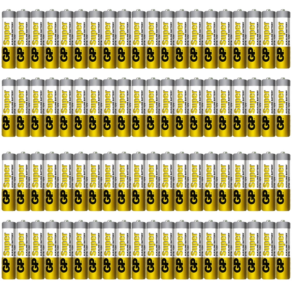 GP 27A 12V Alkaline Battery Pack of 80, Bulk - Walmart.com