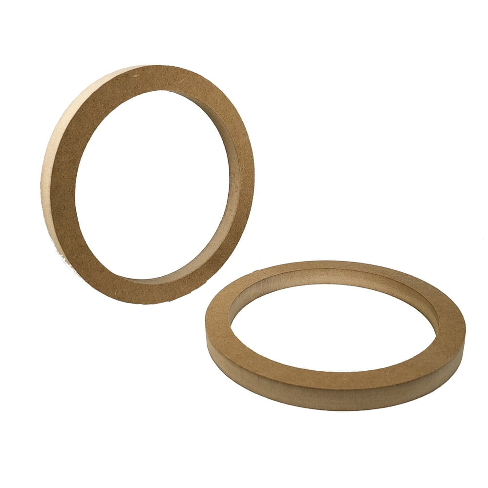 GP Audio 8" Speaker Rings 8" MDF Speaker Rings (1 Pair) Tru Spec Series ...