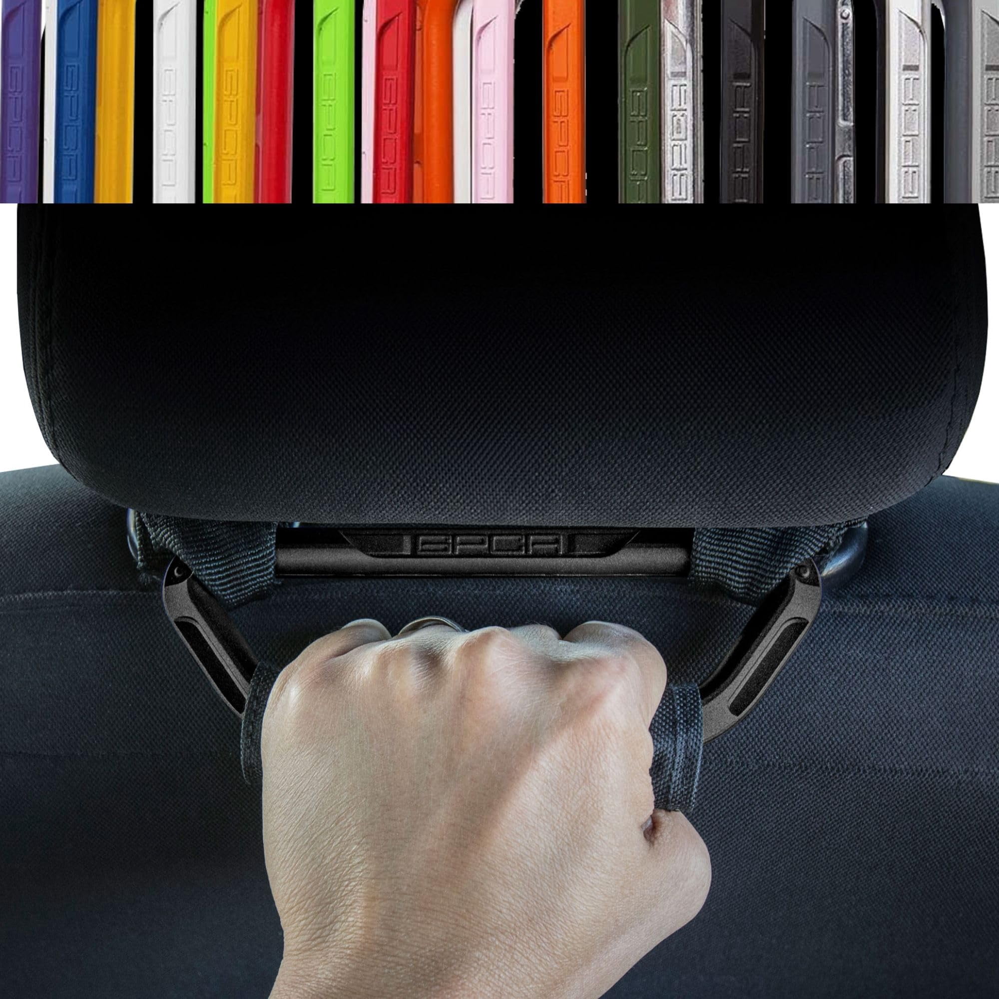 GP BackGrip PRO, Headrest Car Passenger Hand Grip for Truck & Car ...
