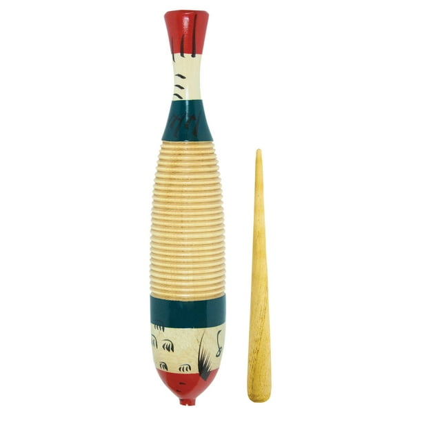 GP Percussion GUIRO Large Wood Guiro With Scratcher - Walmart.com