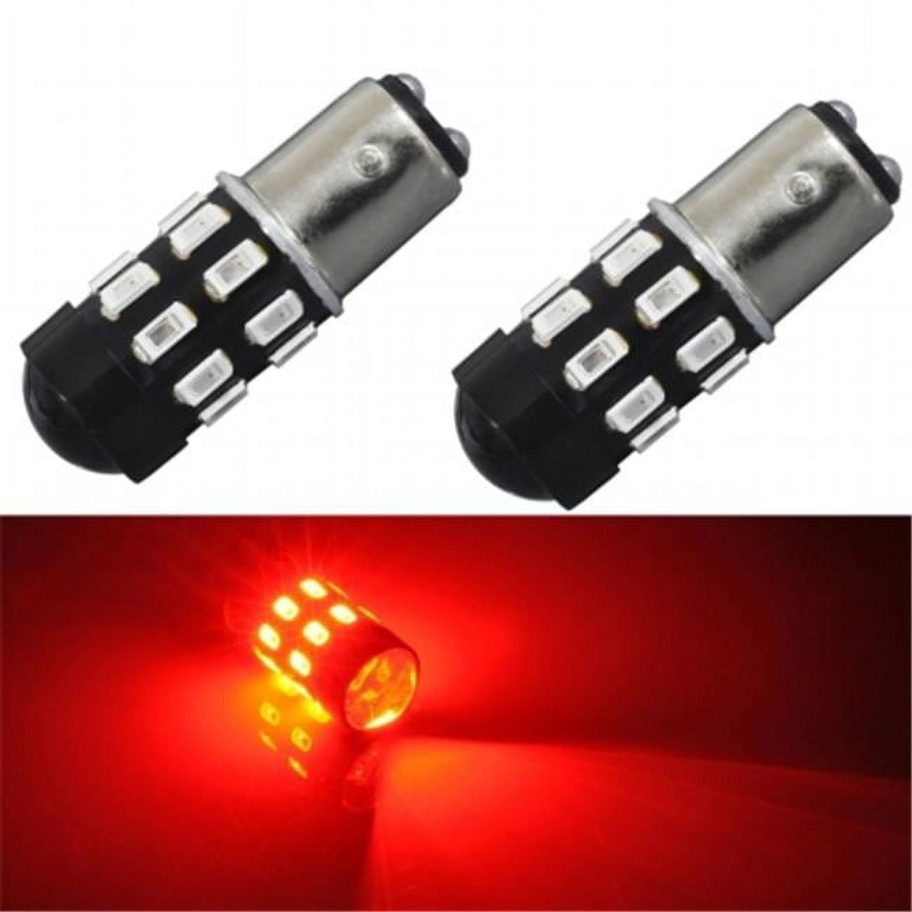 GP-Thunder 1157-SMD-24R 1157 SMD LED Brake & Tail Light Bulb - Red ...