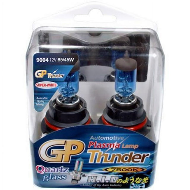 GP-Thunder 7500 K HB2 Super White Xenon Quartz Light Bulbs for Headlamp Fog Cornering Day Time ...