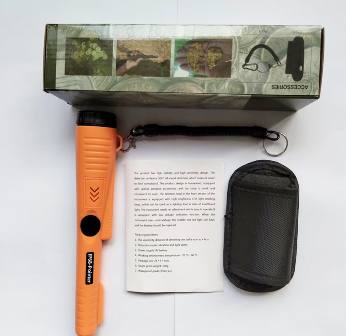 GP-pointer Metal Detector Handheld Metal Detector Positioning Rod ...