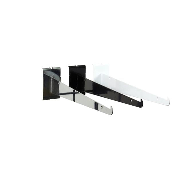 GPB-12KB 12 in. Knife Bracket for Gridwall, Black - Walmart.com