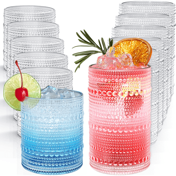 Hobnail Glass Jars