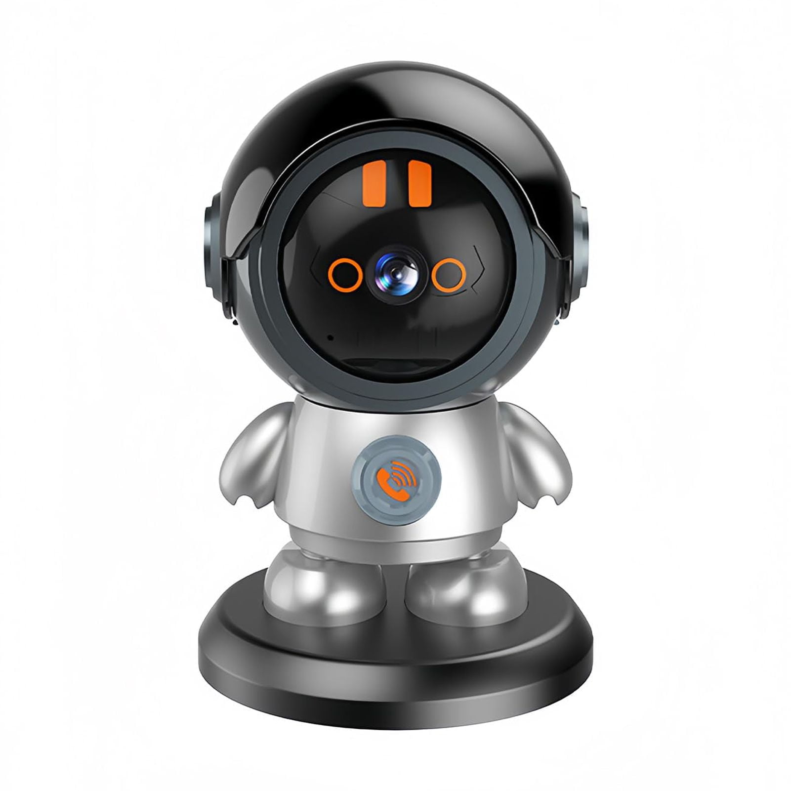 GPED Baby Monitor with One-Touch Call, 2k Security Camera Indoor 360 ...