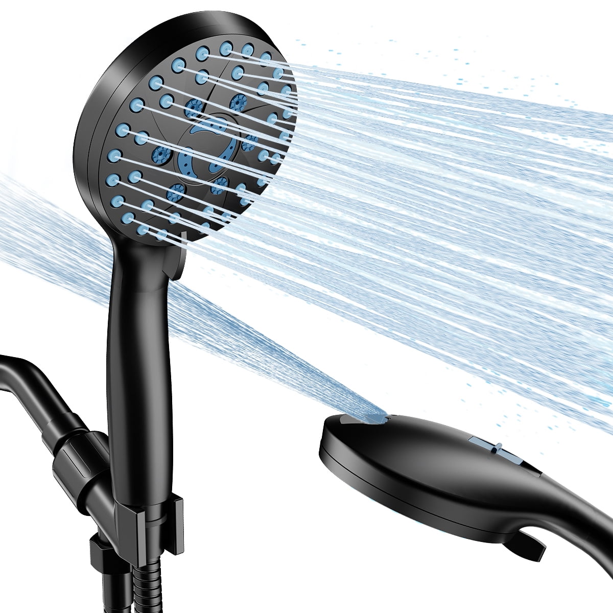 GPED High Pressure Shower Head, 7-Mode Handheld Shower Head, Anti-Clog ...