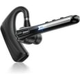 GPEESTRAC Bluetooth Headset, Single-Ear Wireless Earphone with Dual-Mic ...