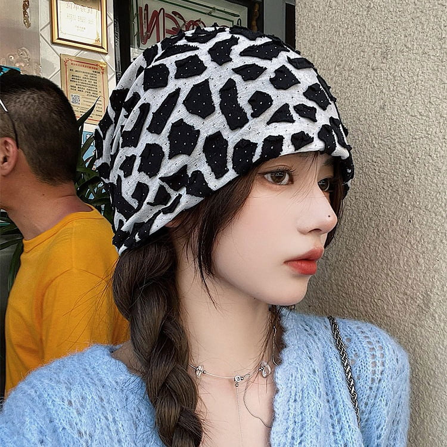 GPHOMRYYY Netizens Pile Up Hats, Children's Summer Thin Breathable Rag ...