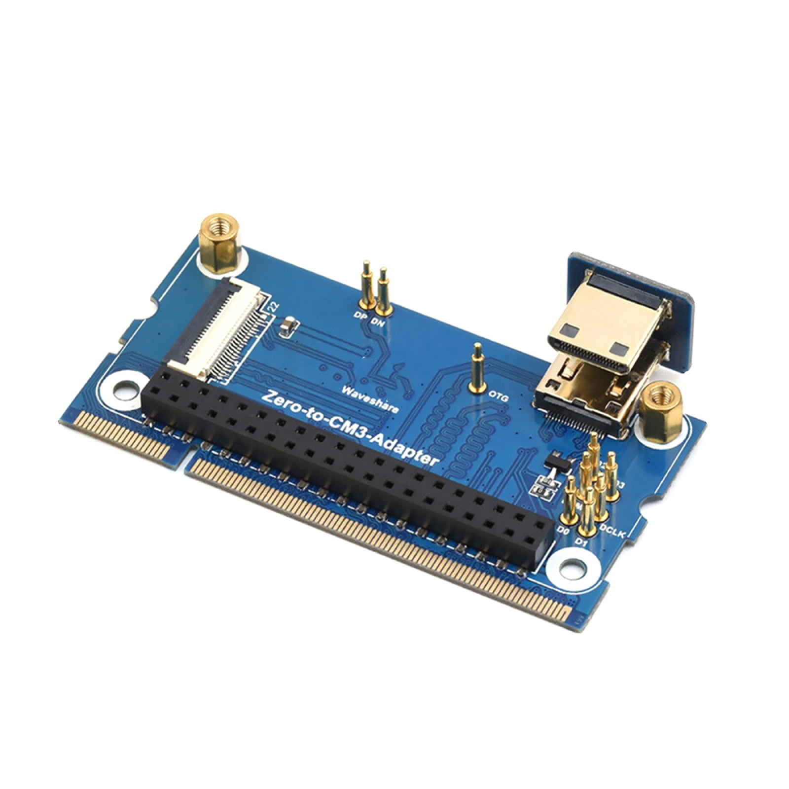 GPIO Adapter Board for Raspberry Pi Zero 2W Easily Attachable, Access ...