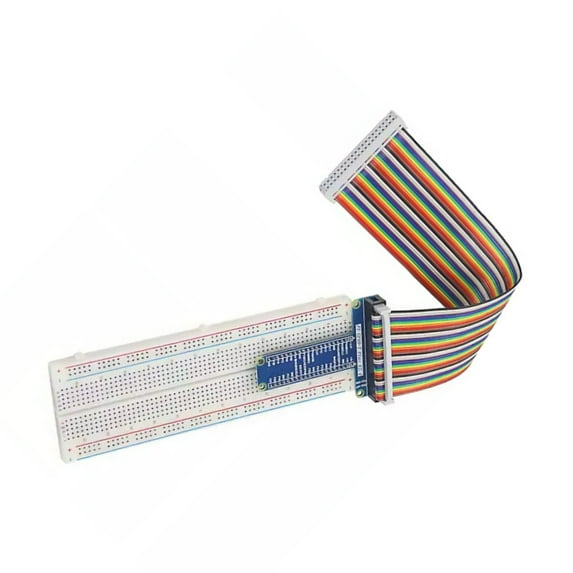 GPIO Breakouts T Type GPIO Expansion Board Breadboard 65Pcs Jumper ...