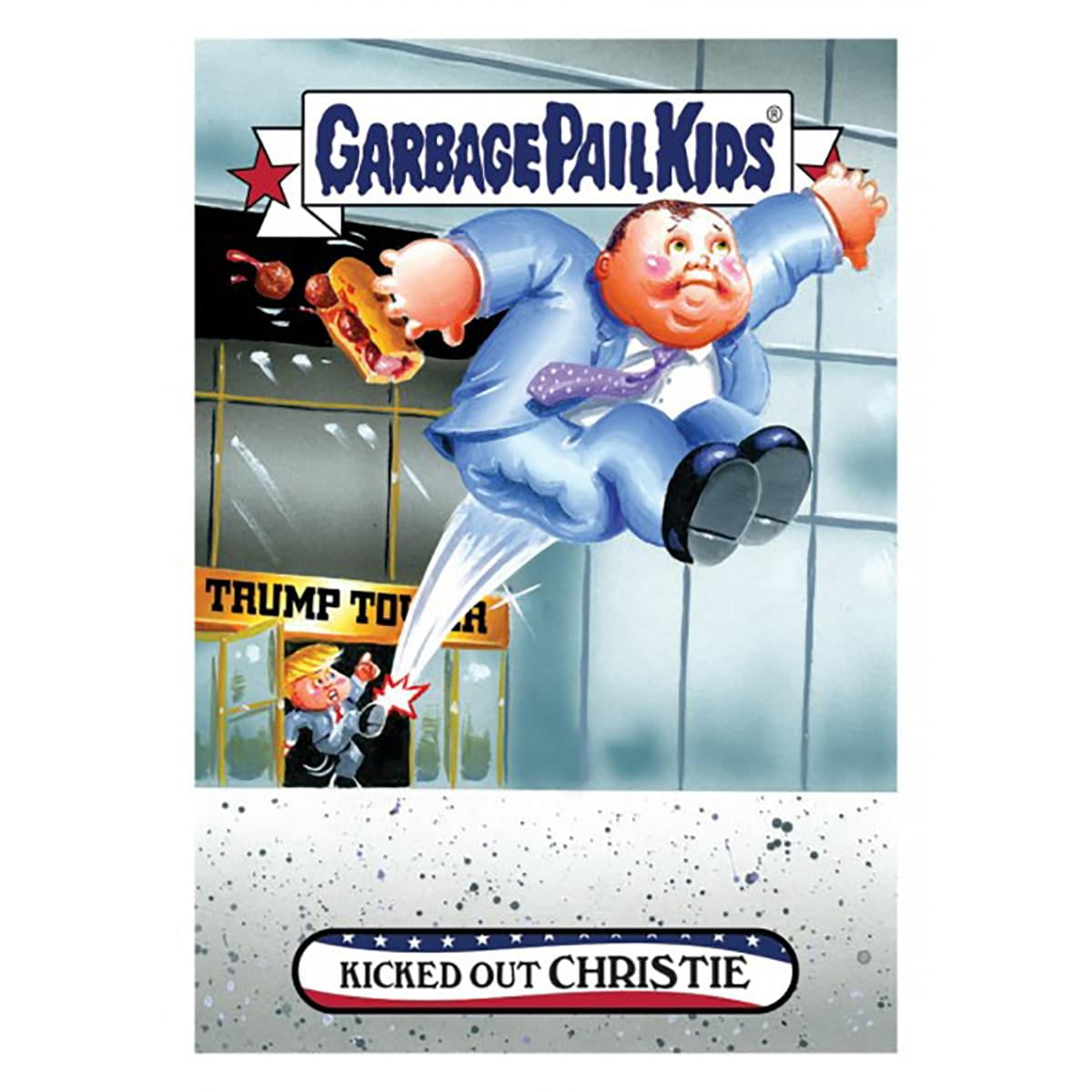GPK: Disgrace To The White House: Kicked Out CHRISTIE, Card 81 ...