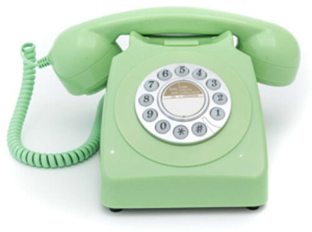 GPO Retro GPO746DPBGR 746 Desktop Push Button Telephone - Green ...