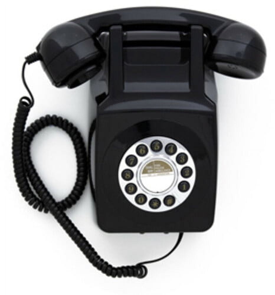 GPO Retro GPO746WBLK 746 Wall Mount Push Button Telephone - Black [MISC ...