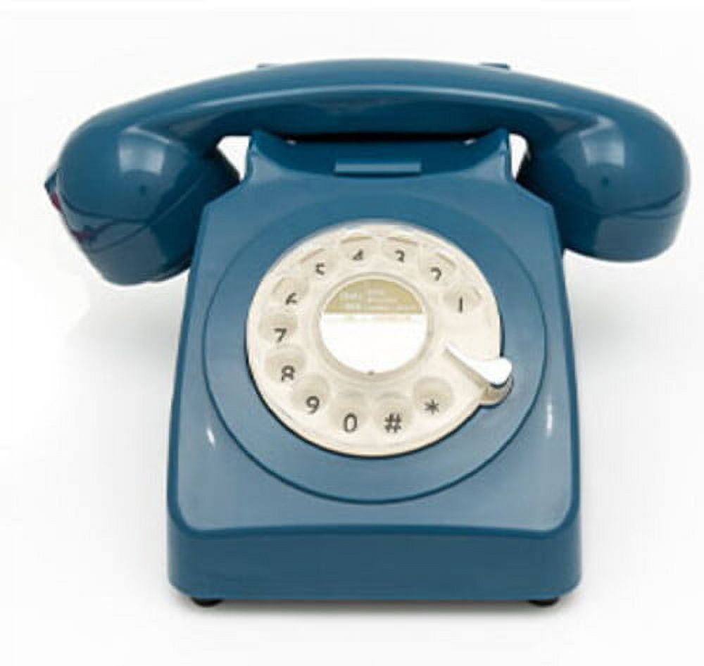 GPO 746 Rotary 1970s-style Retro Landline Phone - Curly Cord, Authentic ...