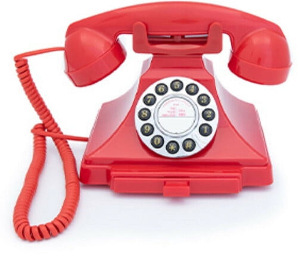 GPO Retro GPOCARRPBRD Carrington Push Button Telephone - Red [MISC ...