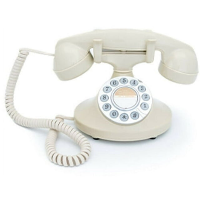 GPO Retro GPOPRLPBCR Pearl Classic Desktop Push Button Telephone ...