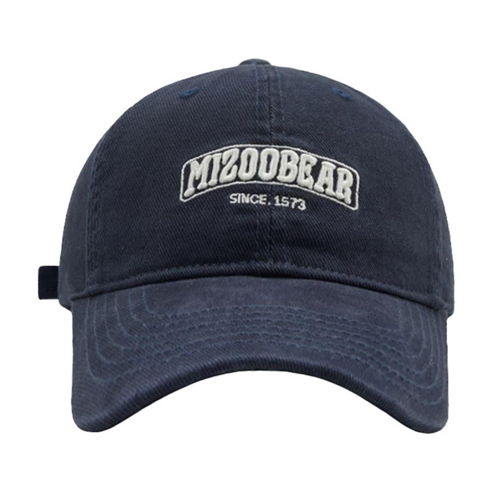 GPOECD Baseball Cap for Men Soft Top Wide Brim Sanded Three Embroidery ...