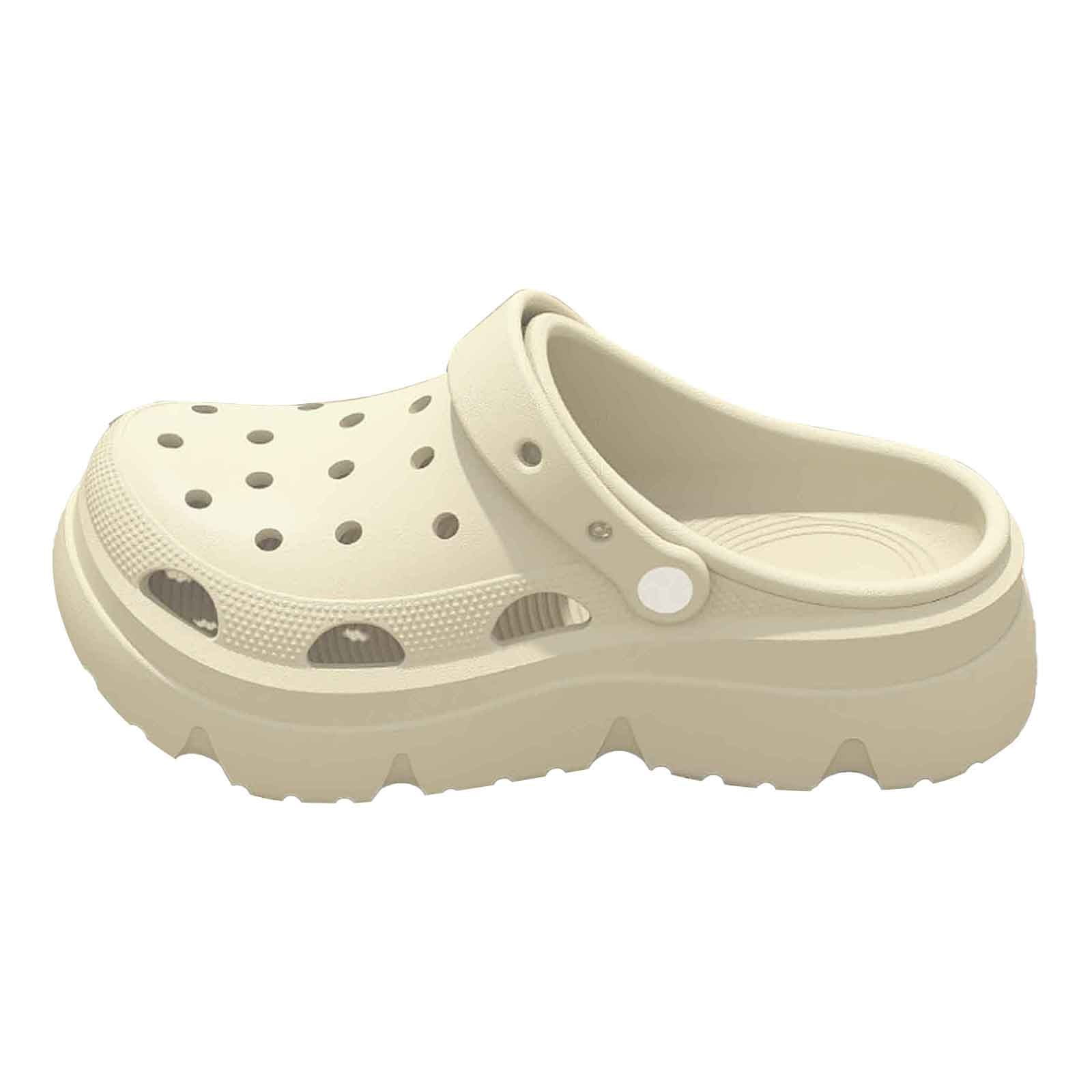 GPOECD Summer Clogs Unisex Solid Color Comfort Classic Couple Matching ...