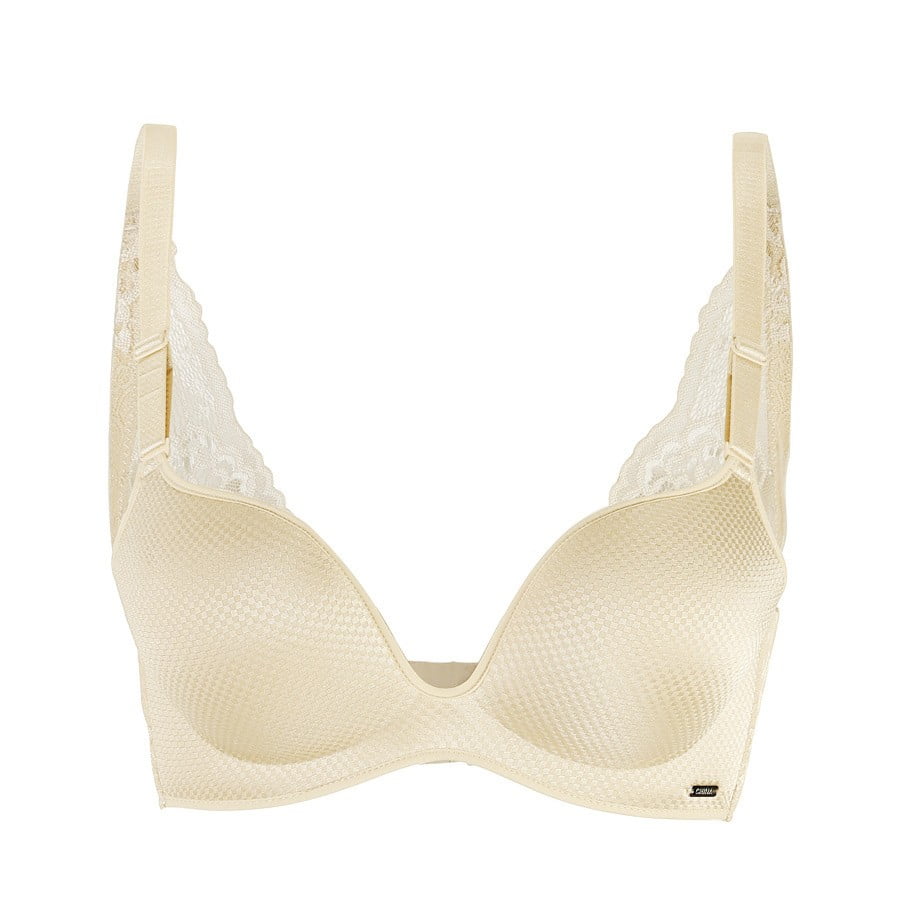 GPOECD Women Lace Back Support Deep V Bra Adjustable Convertible Straps ...