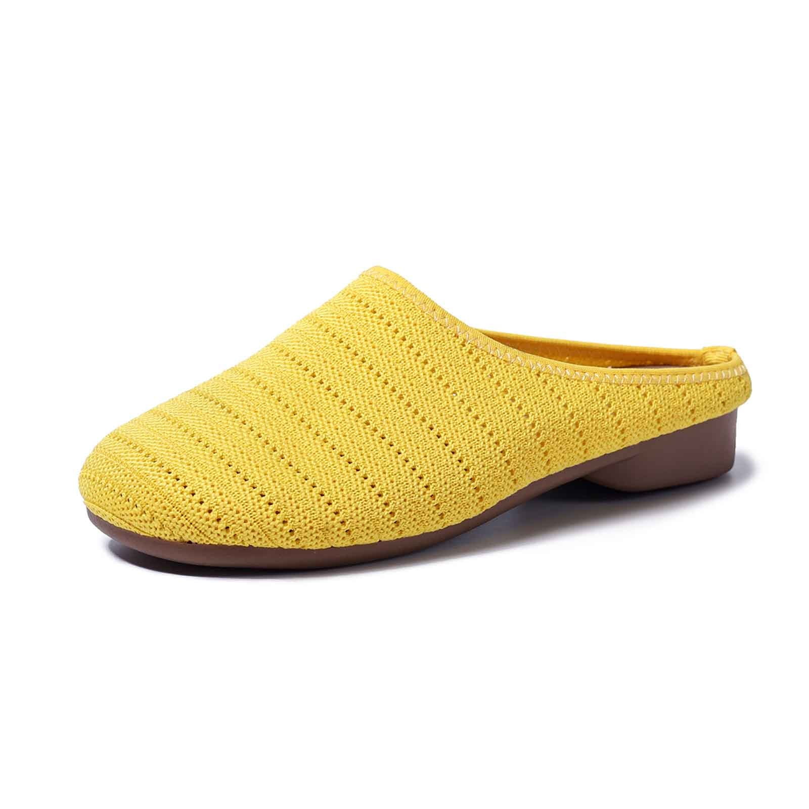 GPOECD Women's Comfortable Breathable Mesh Slippers For Summer Daily ...