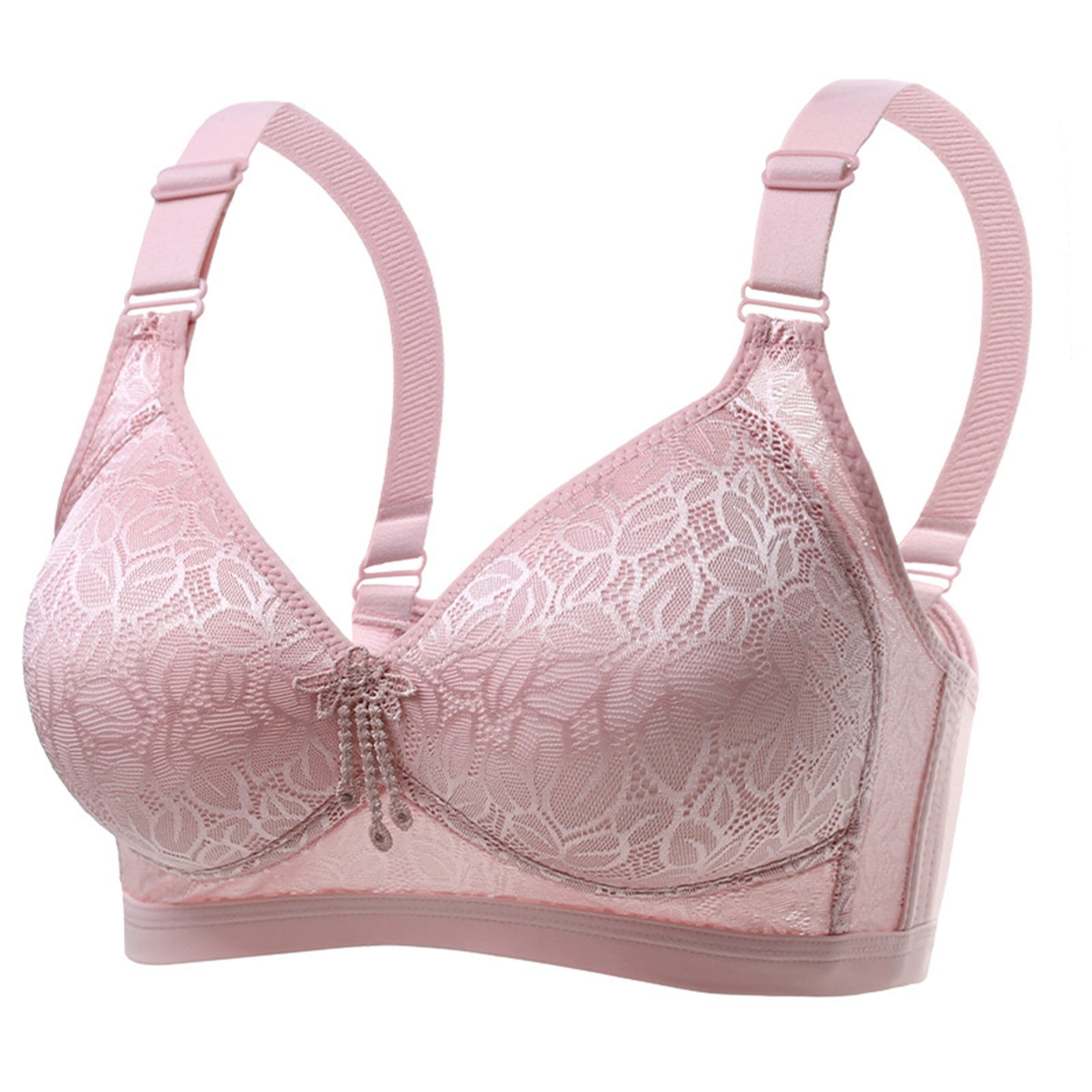 GPOECD Women's Oversized Adjustable Comfort Bra Thin Cup Breathable ...