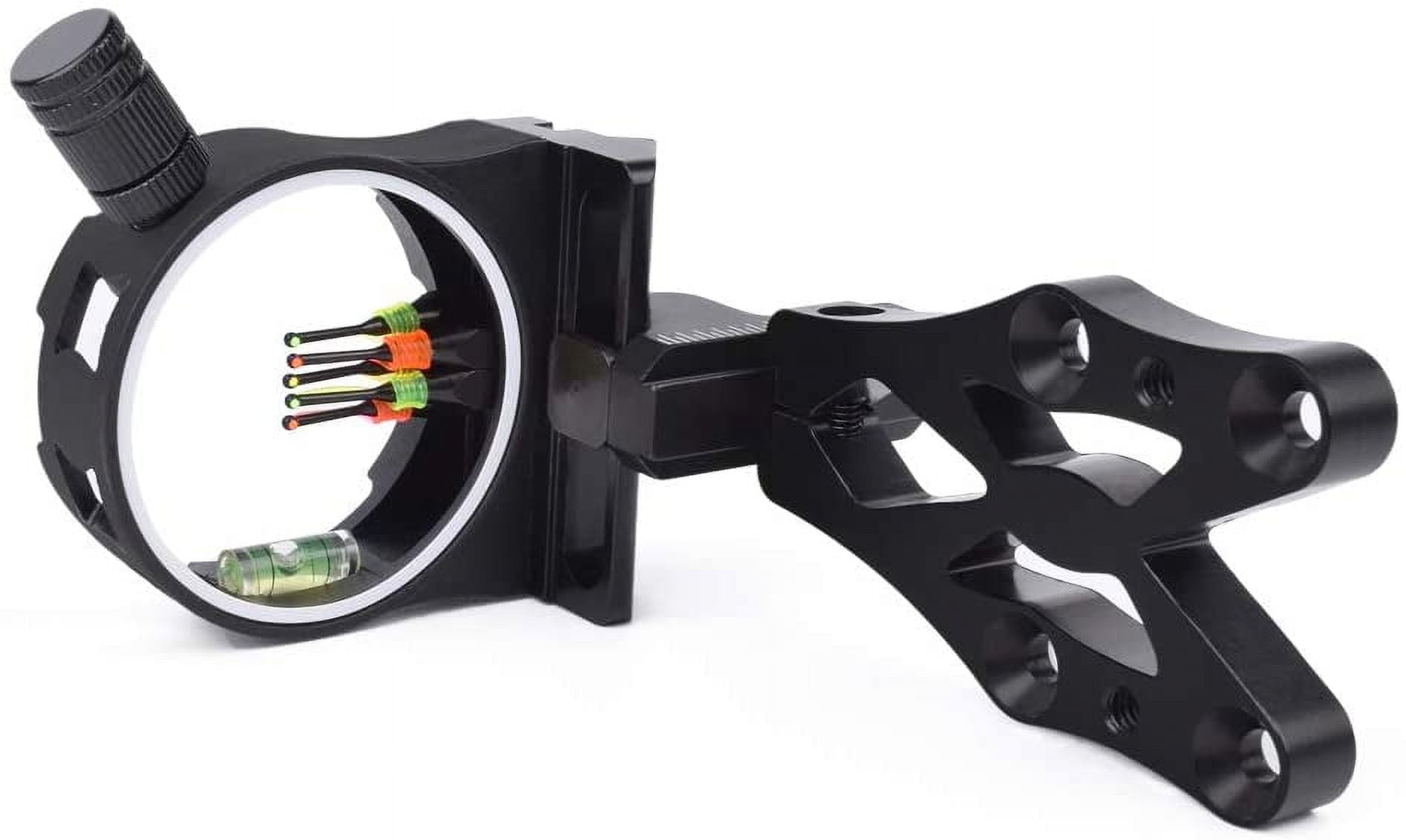GPP 5 Pin Bow Sight - .029 Fiber, Brass Pin, Aluminum Machined - Right ...