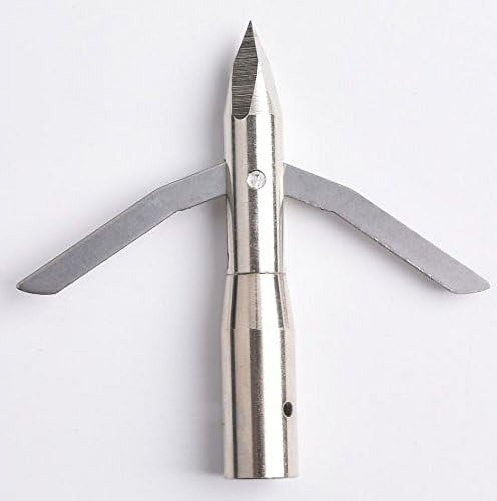 GPP 6PK Bowfishing Arrow Point Broadheads Fixed Head,Blade - Walmart.com