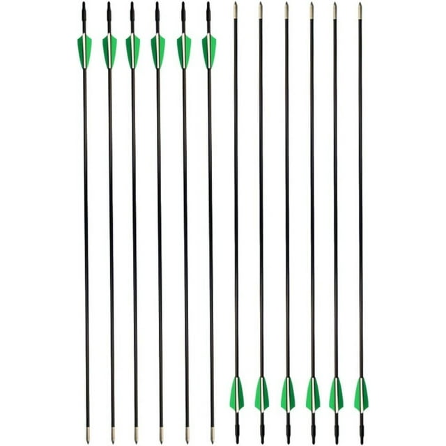 GPP Archery Beginner's First Arrows (30" Fiberglass Target Archery ...