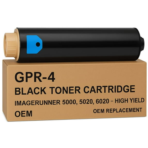 GPR-4 4234A003AA Black Toner Cartridge for ImageRunner 5000, 5020, 6000 ...