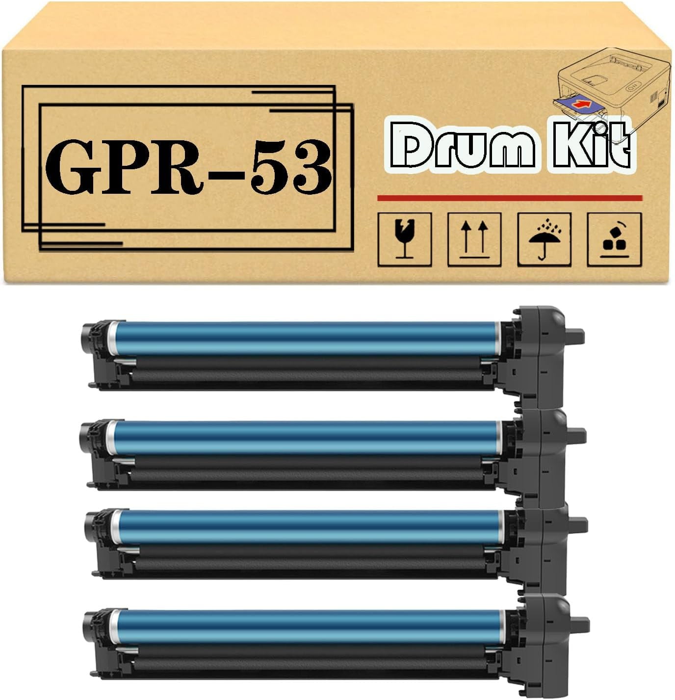 GPR-53 C-EXV49 Drum Kit Compatible for Canon Image Runner Advance C3320 C3320L C3020 C3325 C3215 ...