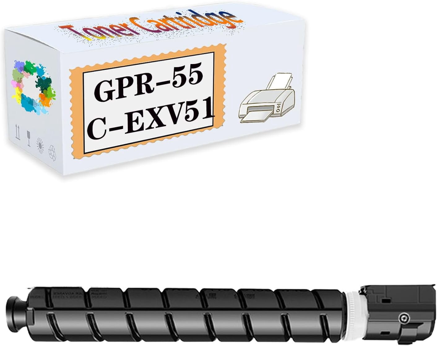 GPR-55 C-EXV51 Toner Cartridges Compatible for Canon C5535i C5540i ...
