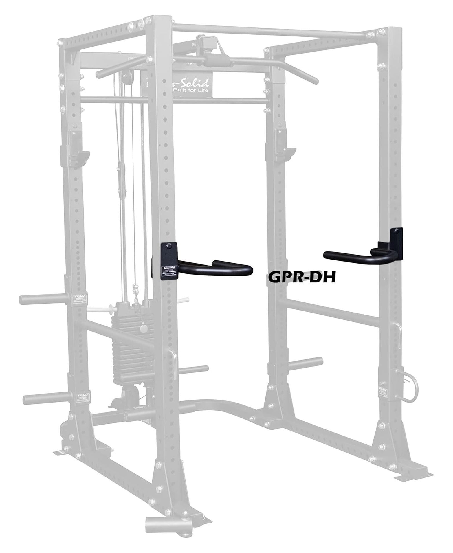 GPRDH Dip Handle Attachment for GPR400 Power Rack - Walmart.com